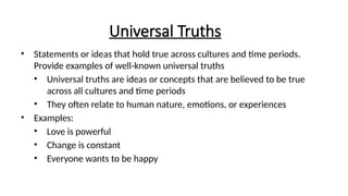 Maxims--Universal-Truths--and-Philosophies-in-Literature.pptx
