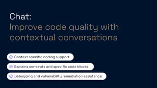 If your code could speak, what would it tell you? Let GitHub Copilot Chat help you find out! | PPT