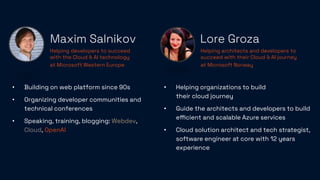 If your code could speak, what would it tell you? Let GitHub Copilot Chat help you find out! | PPT