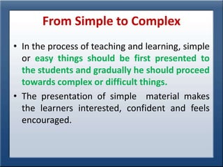 Maxims of Teaching | PPTX | Educational Assessment | Education