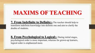 Maxims of Teaching teacher training technology.pptx | Workshops and ...