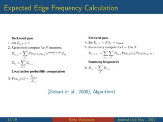 Maximum Entropy Inverse reinforcement learning | PPT
