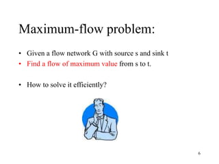 Maximum flow | PPT
