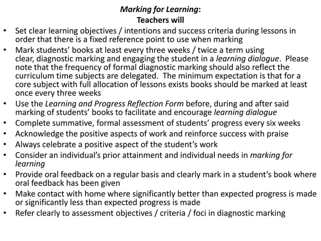 Maximum impact minimum effort marking | PPT