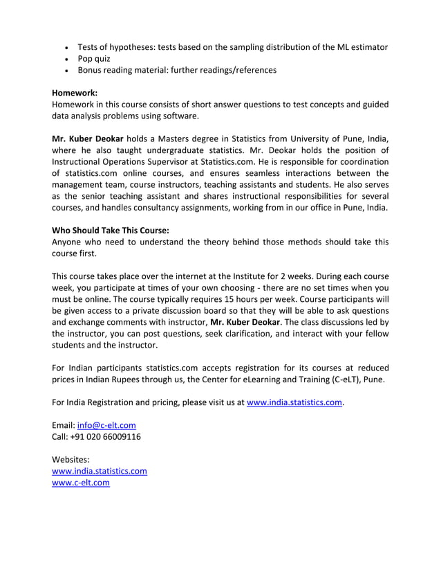 Maximum Likelihood Estimation | PDF