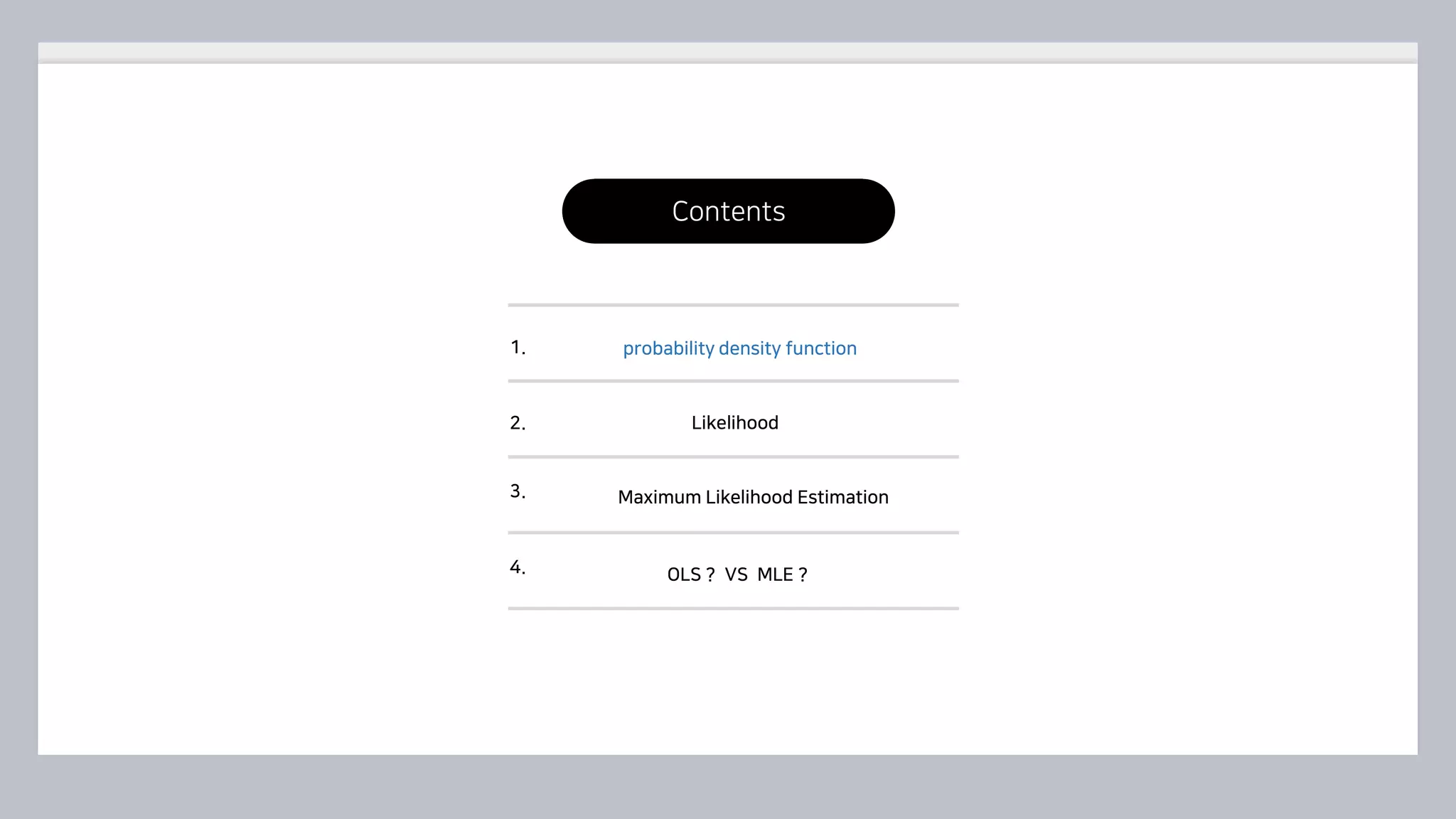 Maximum Likelihood Estimation Ppt