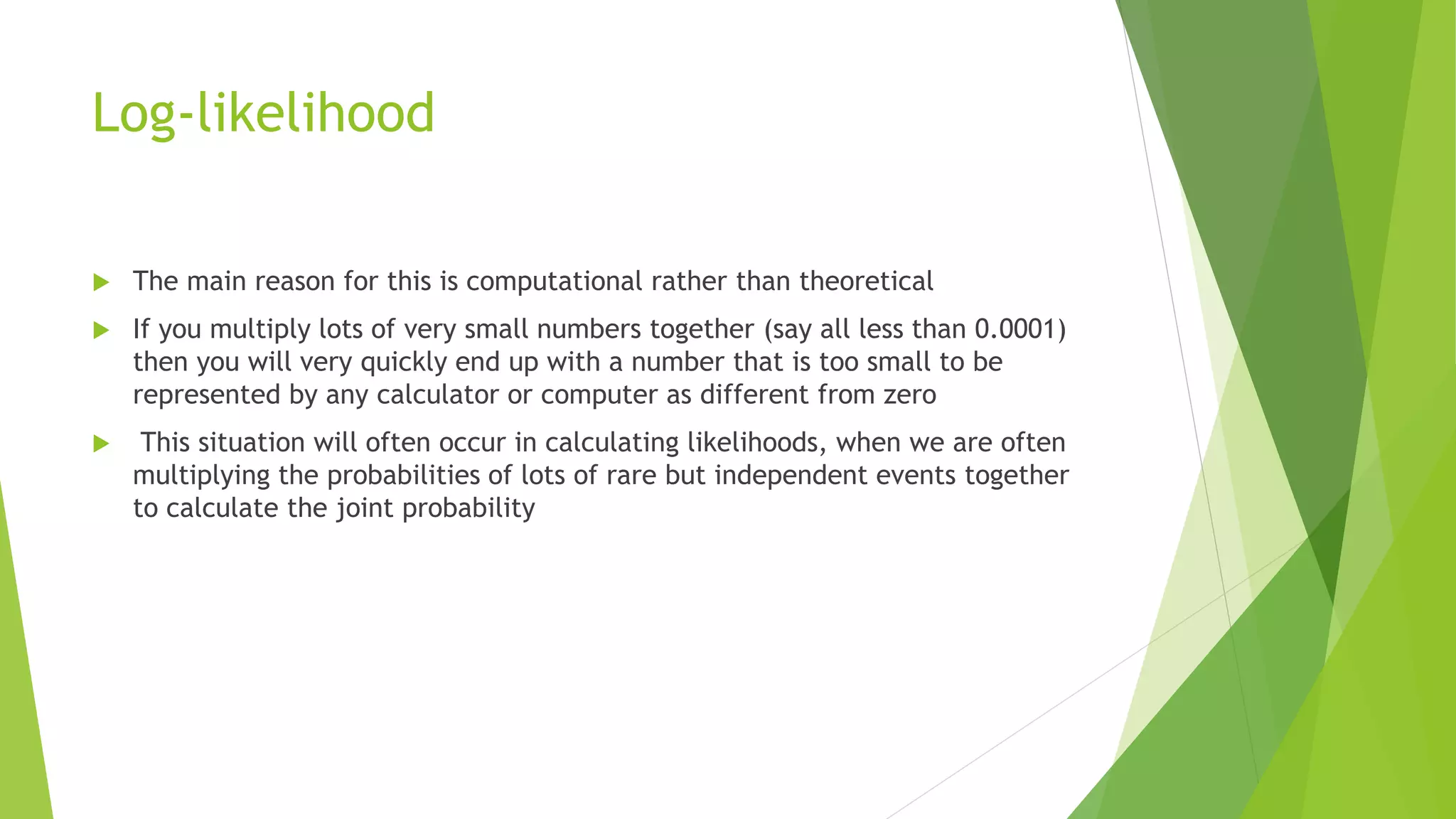 Maximum Likelihood Estimation Pptx