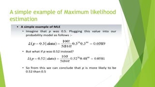 Maximum likelihood estimation | PPTX