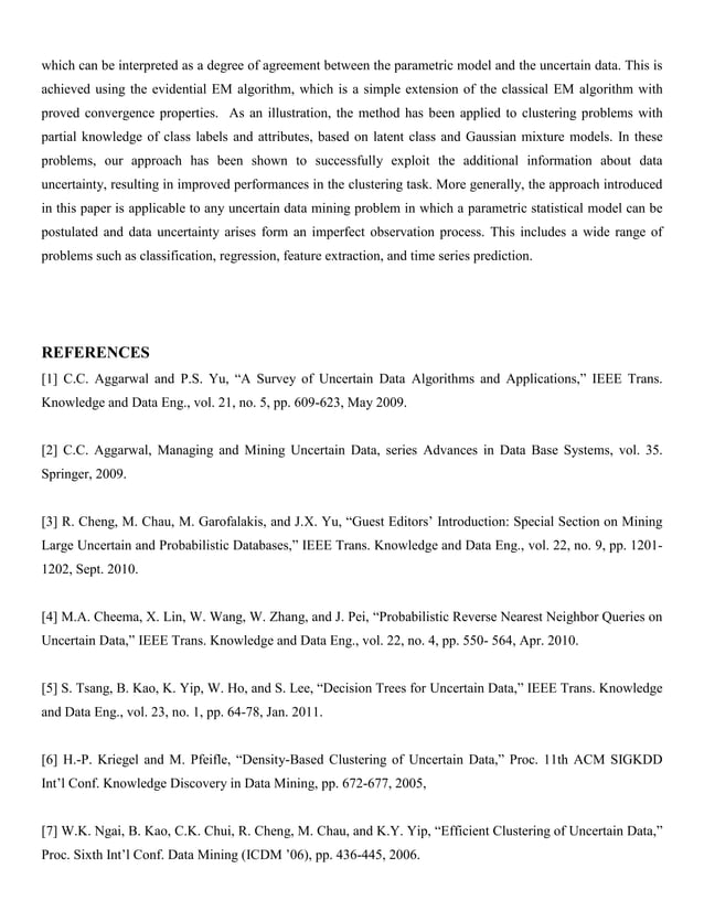Maximum likelihood estimation from uncertain | DOCX