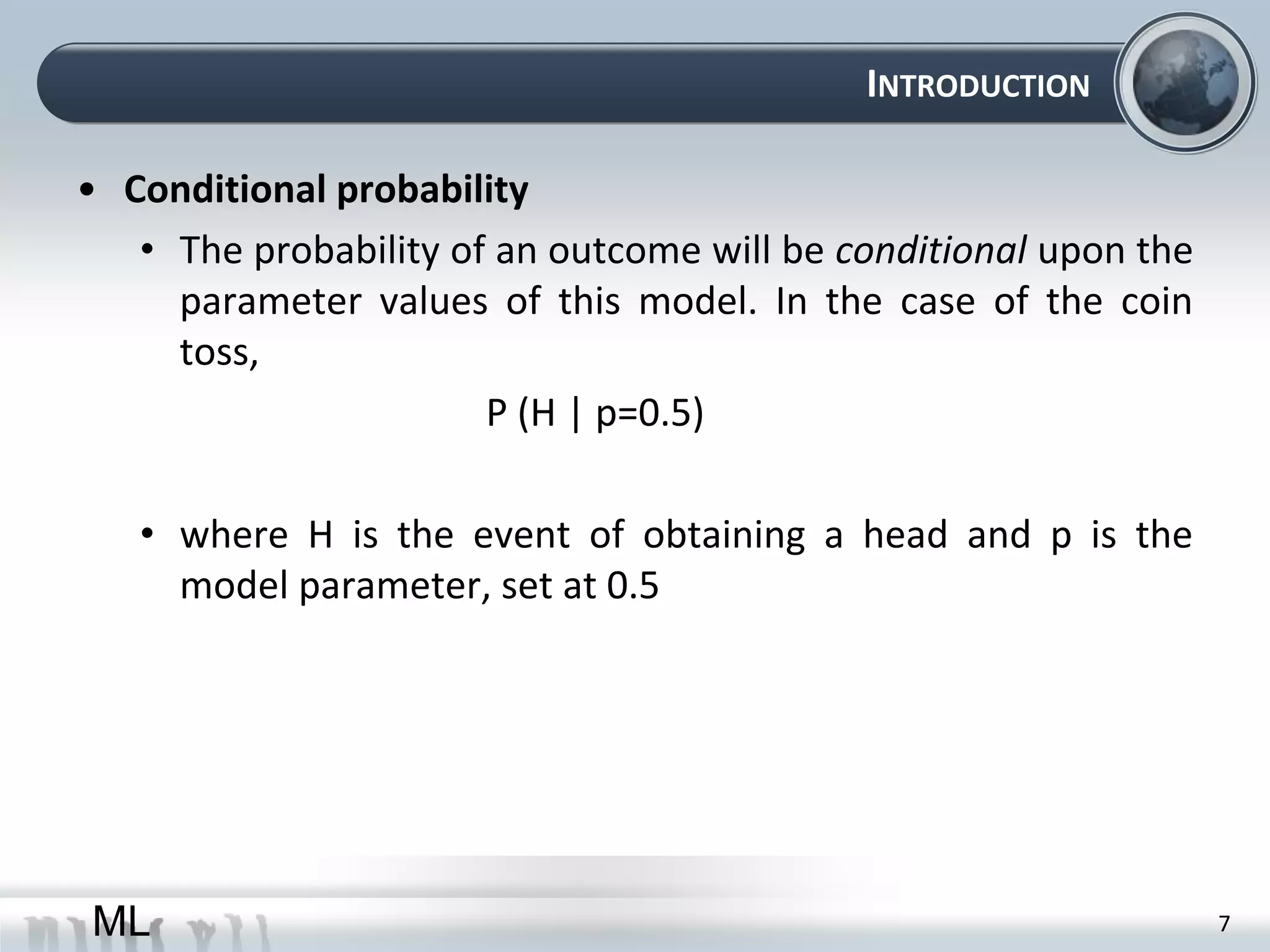 Introduction to Maximum Likelihood Estimator | PPTX