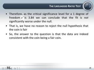 Introduction to Maximum Likelihood Estimator | PPTX