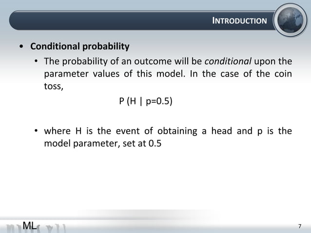 Introduction to Maximum Likelihood Estimator | PPTX