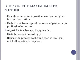 Maximum Loss Method in Dissolution & Insolvency.pptx
