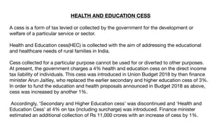 Maximum marginal rate of tax direct taxes | PPT
