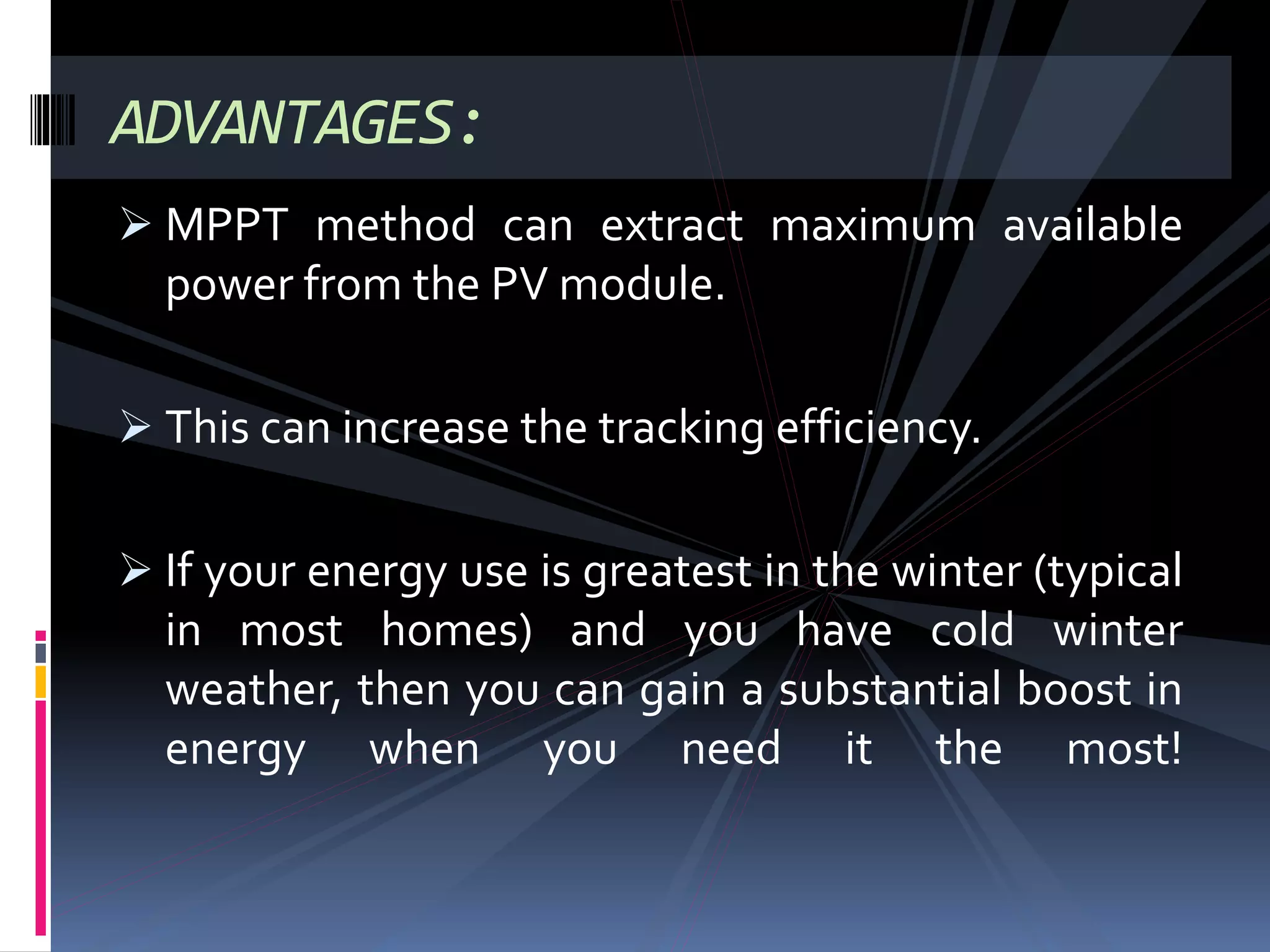 Maximum Power Point Tracking Saq Physics Science