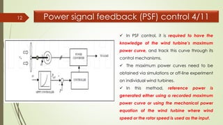 Maximum power point tracking algorithms for wind energy systems | PDF