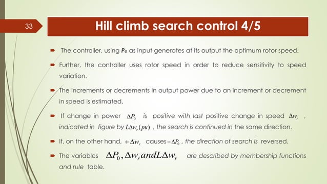Maximum power point tracking algorithms for wind energy systems | PDF