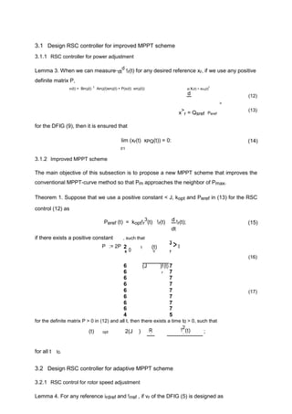 Maximum Power Point Tracking Of A Dfig Wind Turbine System.doc