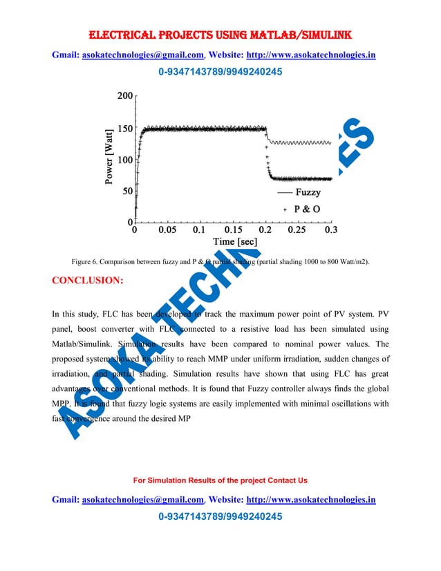 Maximum power point tracking using fuzzy logic controller under partial conditions | PDF
