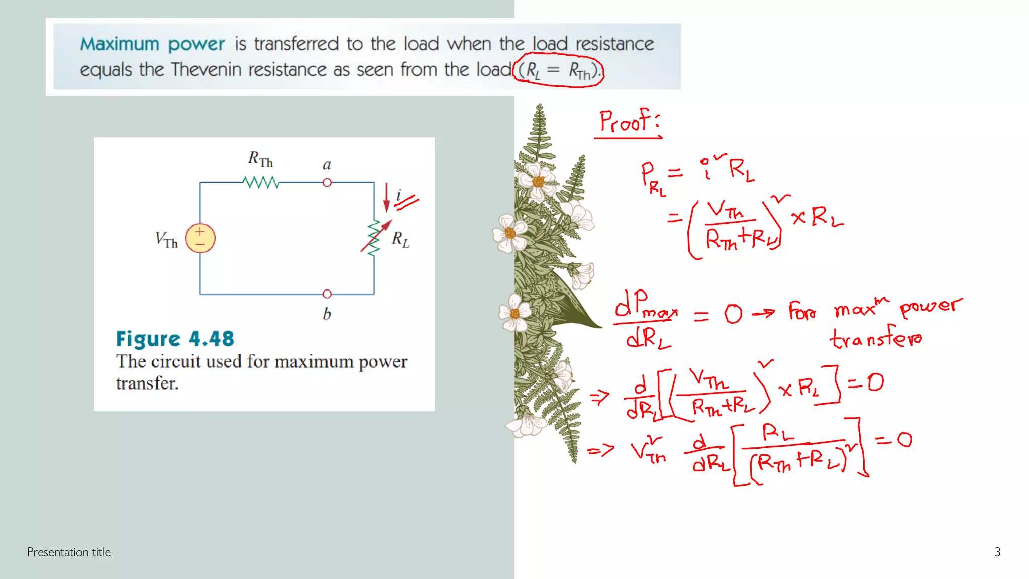 Maximum Power Transfer .pdf