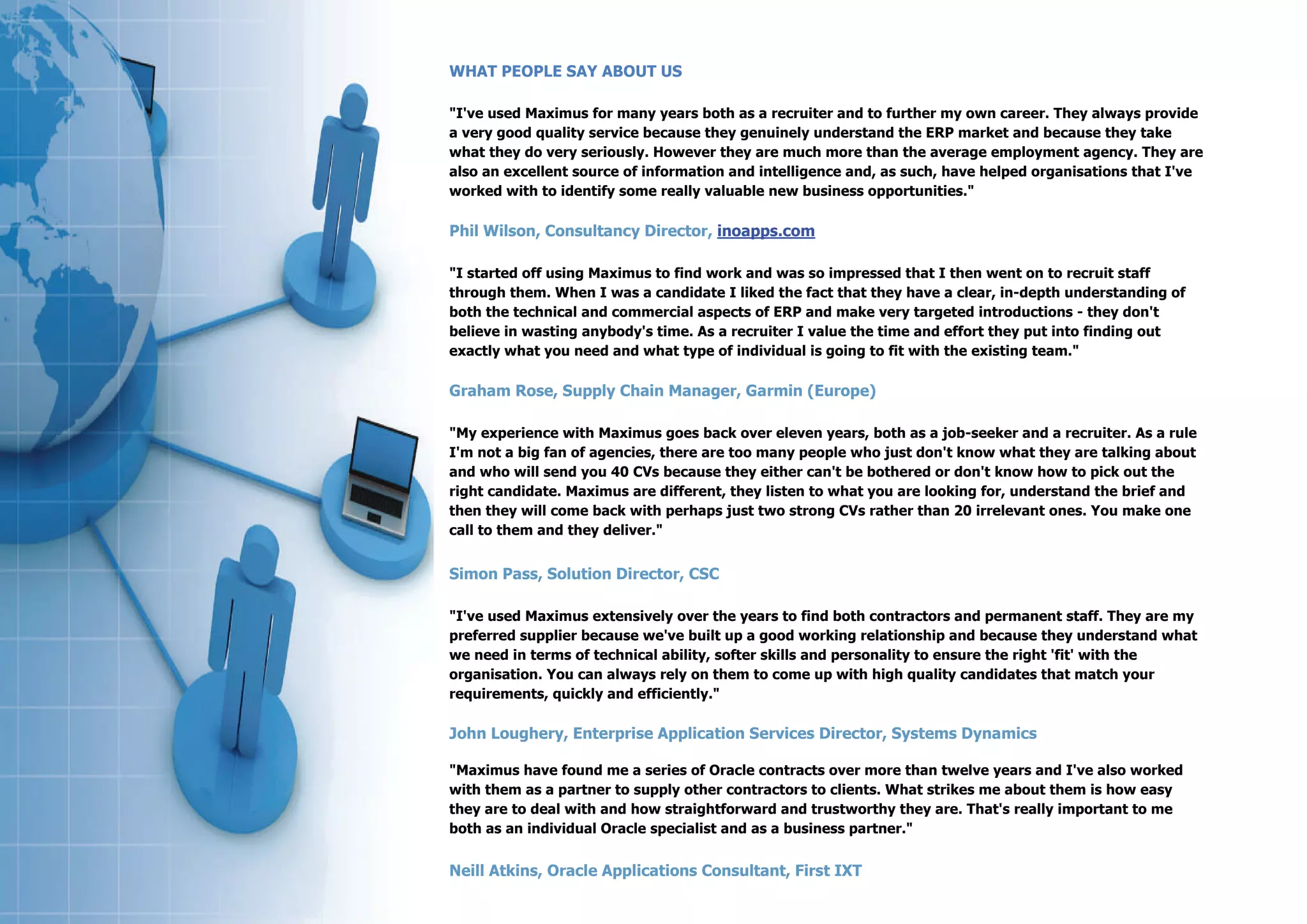 Maximus Company Brochure 2013 | PDF