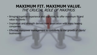 Maximus hr ppt | PDF