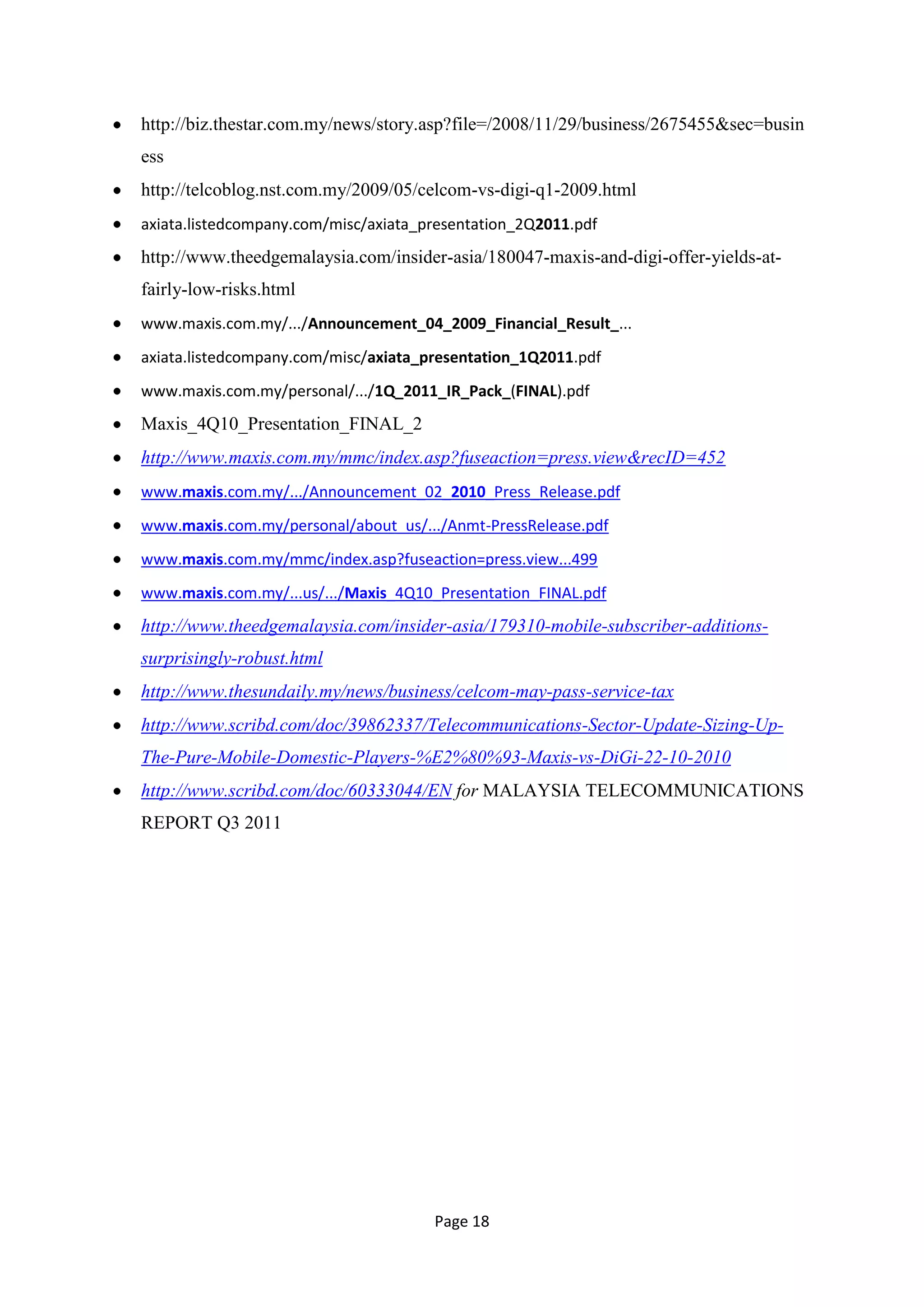 Maxis economonics assignment | DOCX