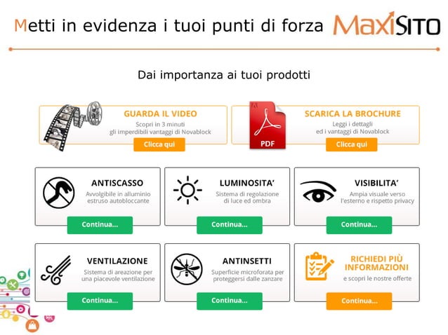 Preventivi siti web infissi PVC | PDF