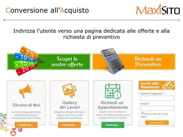 Preventivi siti web infissi PVC | PDF