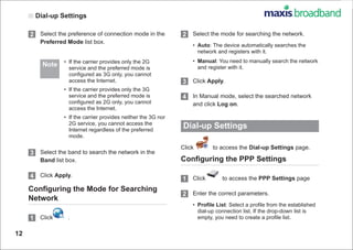 Maxis Wireless Modem B932 User Guide | PDF