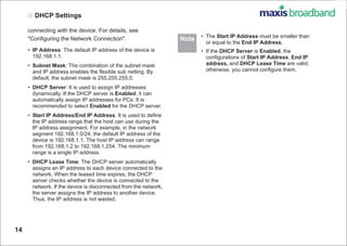 Maxis Wireless Modem B932 User Guide | PDF
