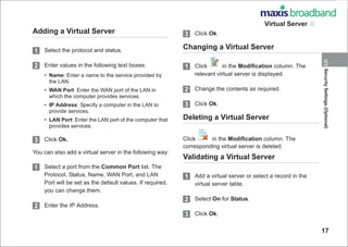 Maxis Wireless Modem B932 User Guide | PDF