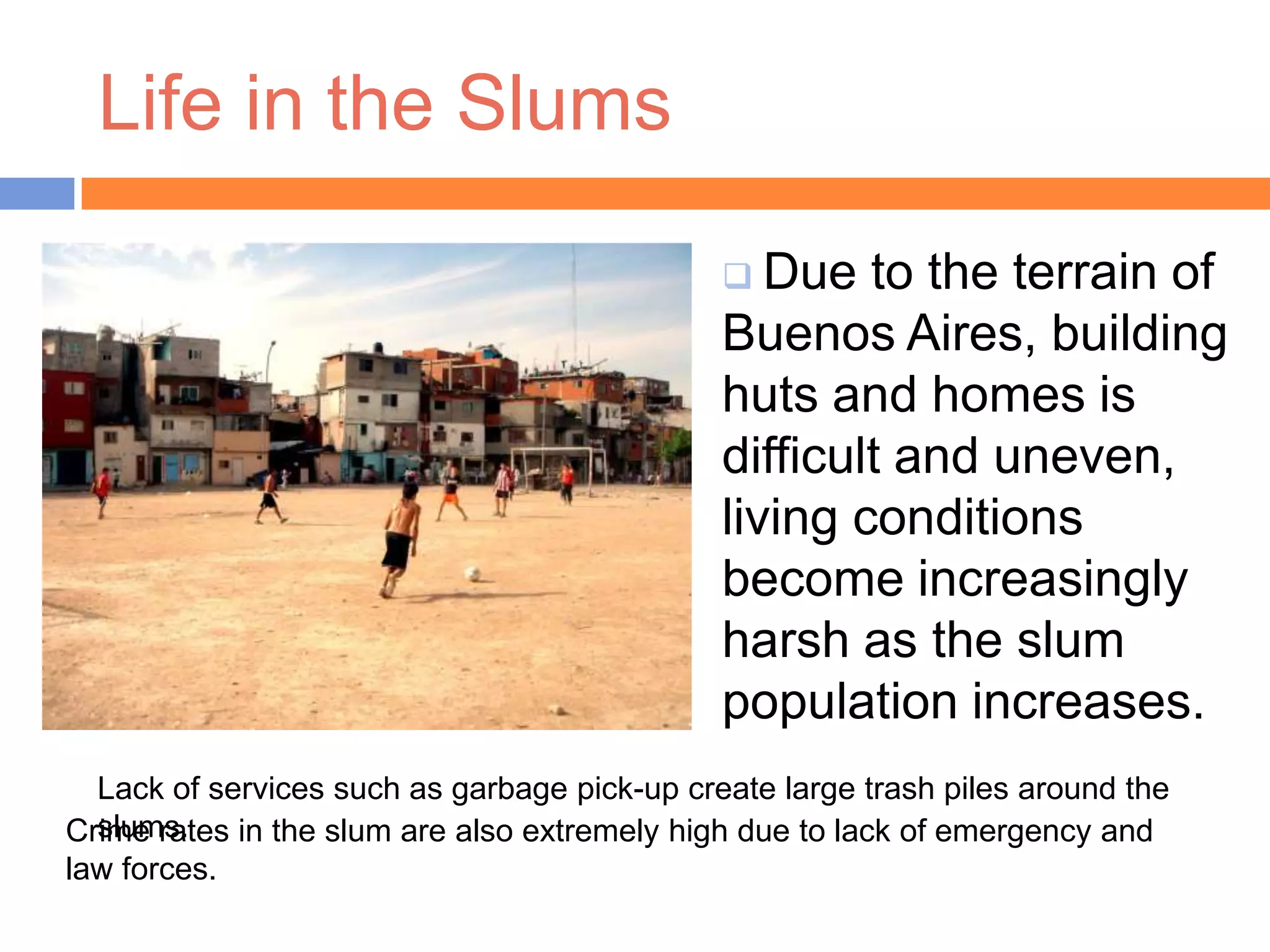 Buenos Aires Slums | PPTX