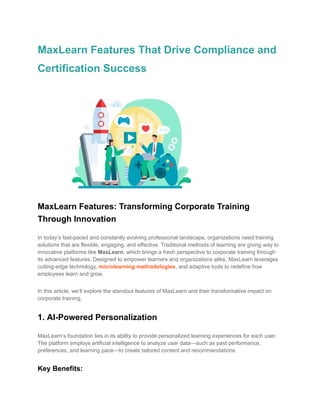 MaxLearn Features That Drive Compliance and Certification Success.pdf