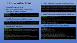 Max Lewis, Roshin Roychan, Speech Recognition for Access.pptx