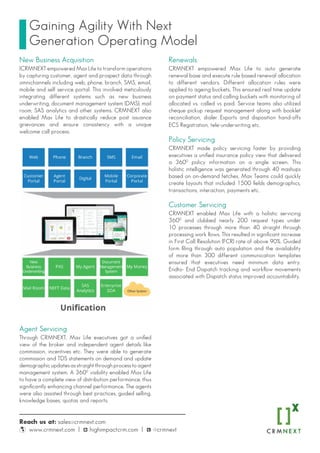 Insurance CRM in Max Life Insurance | PDF