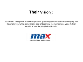 Max lifestyle - Lastest Fashion - Shop now. | PPTX