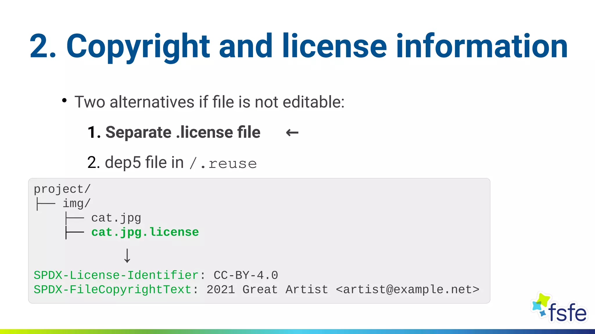 SFScon21 - Max Mehl - REUSE - Gold standard for Free Software licensing ...