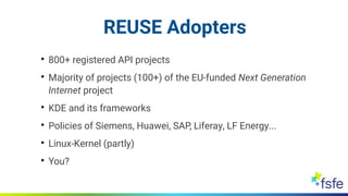 SFScon21 - Max Mehl - REUSE - Gold standard for Free Software licensing ...