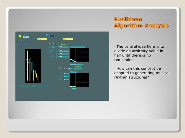 Algorithmic Music Design Using Max/Msp | PPT
