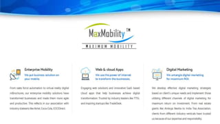 Max Mobility - Corporate Overview | PPT