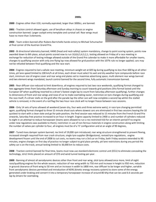 F1 rules and regulations | PDF
