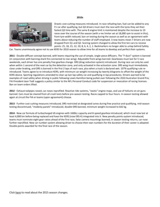 F1 rules and regulations | PDF