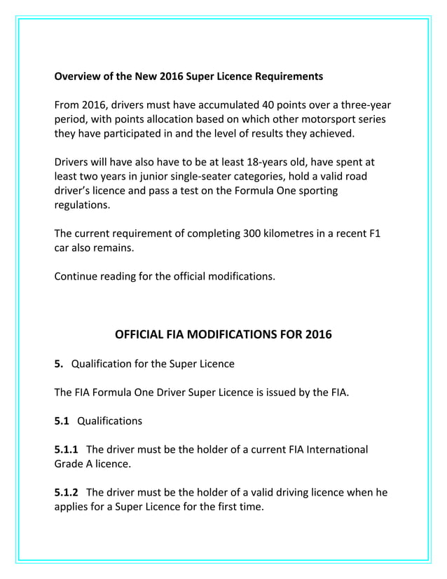 Max mosley f1 rules-livery numbers - pdf | PDF