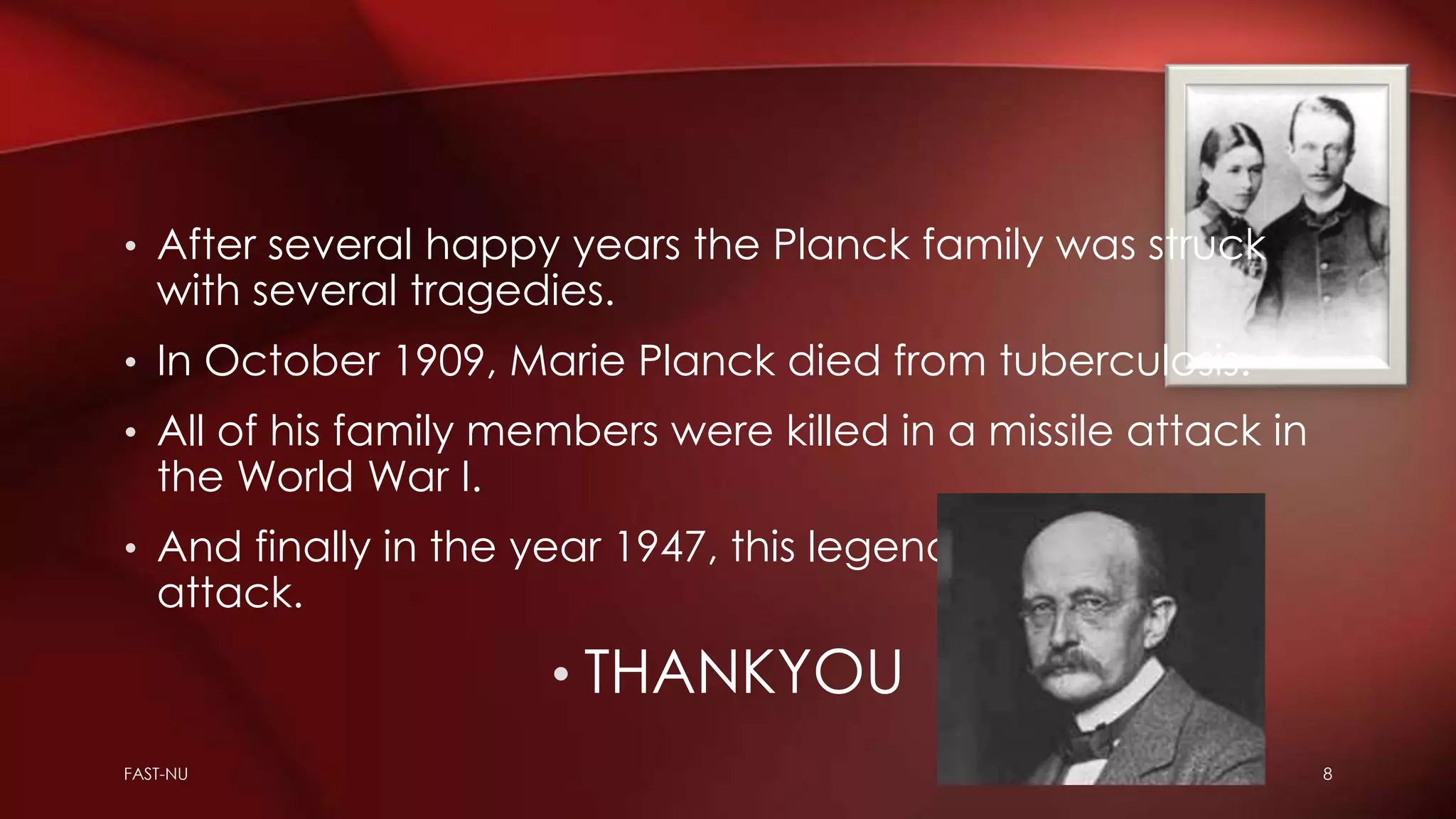 Max planck | PPTX