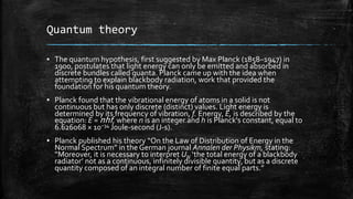 Max planck | PPTX
