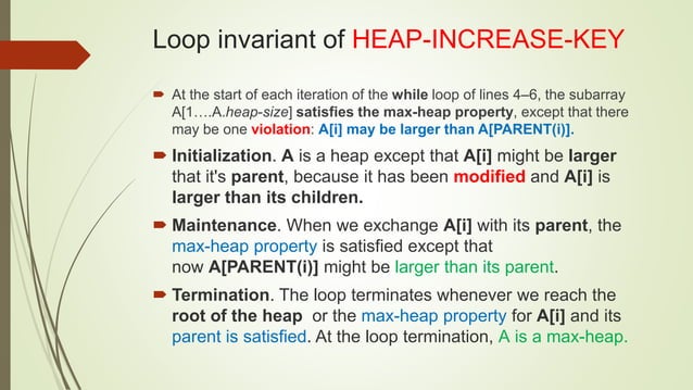 Max priority queue | PPT