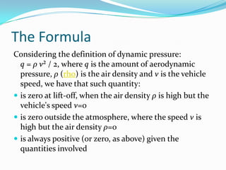 Max Q | PPTX | Physics | Science