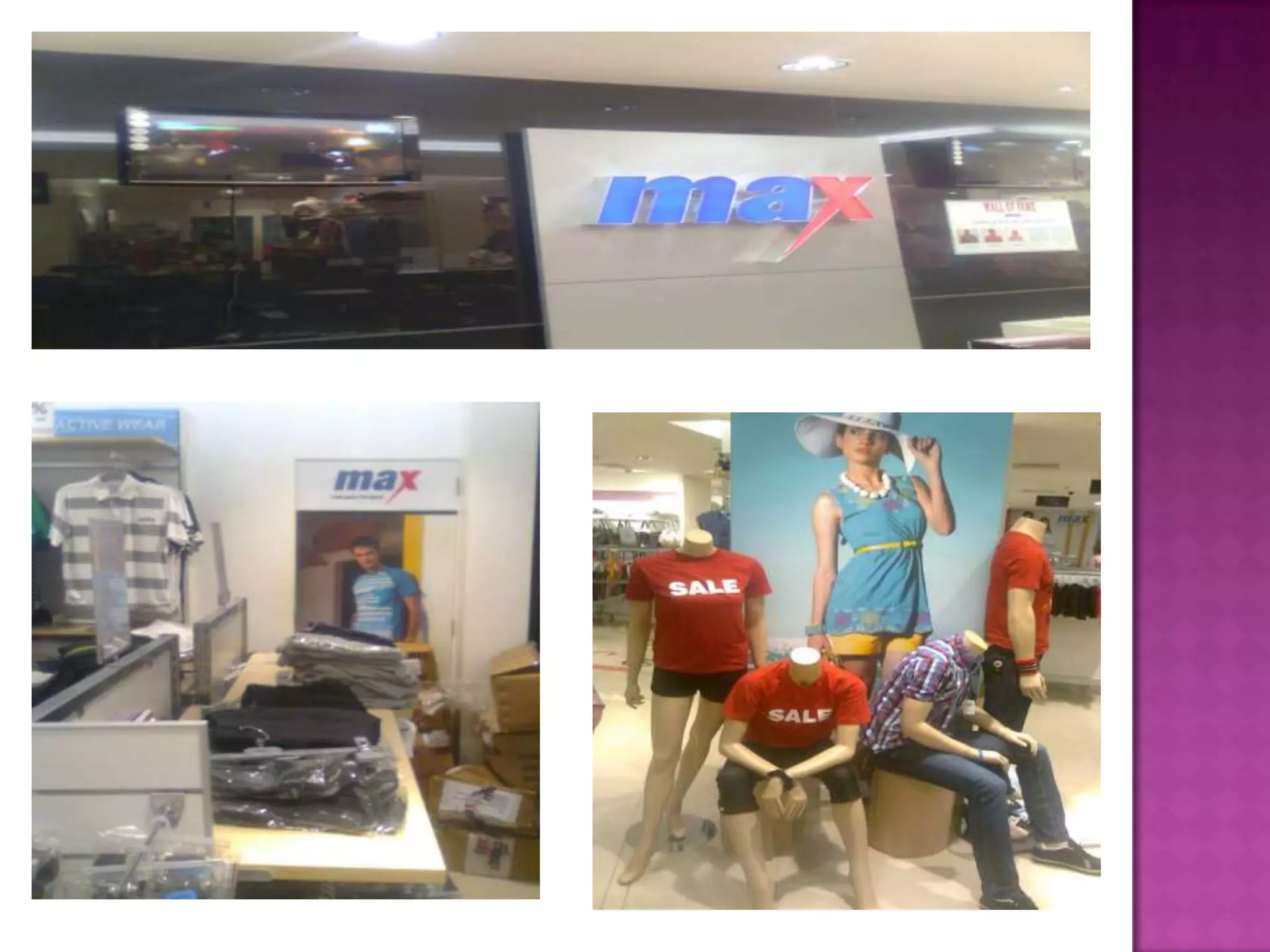 Max Retail and The Marketing Involved | PPTX