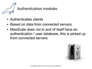 MaxScale - The Pluggable Router | PPT